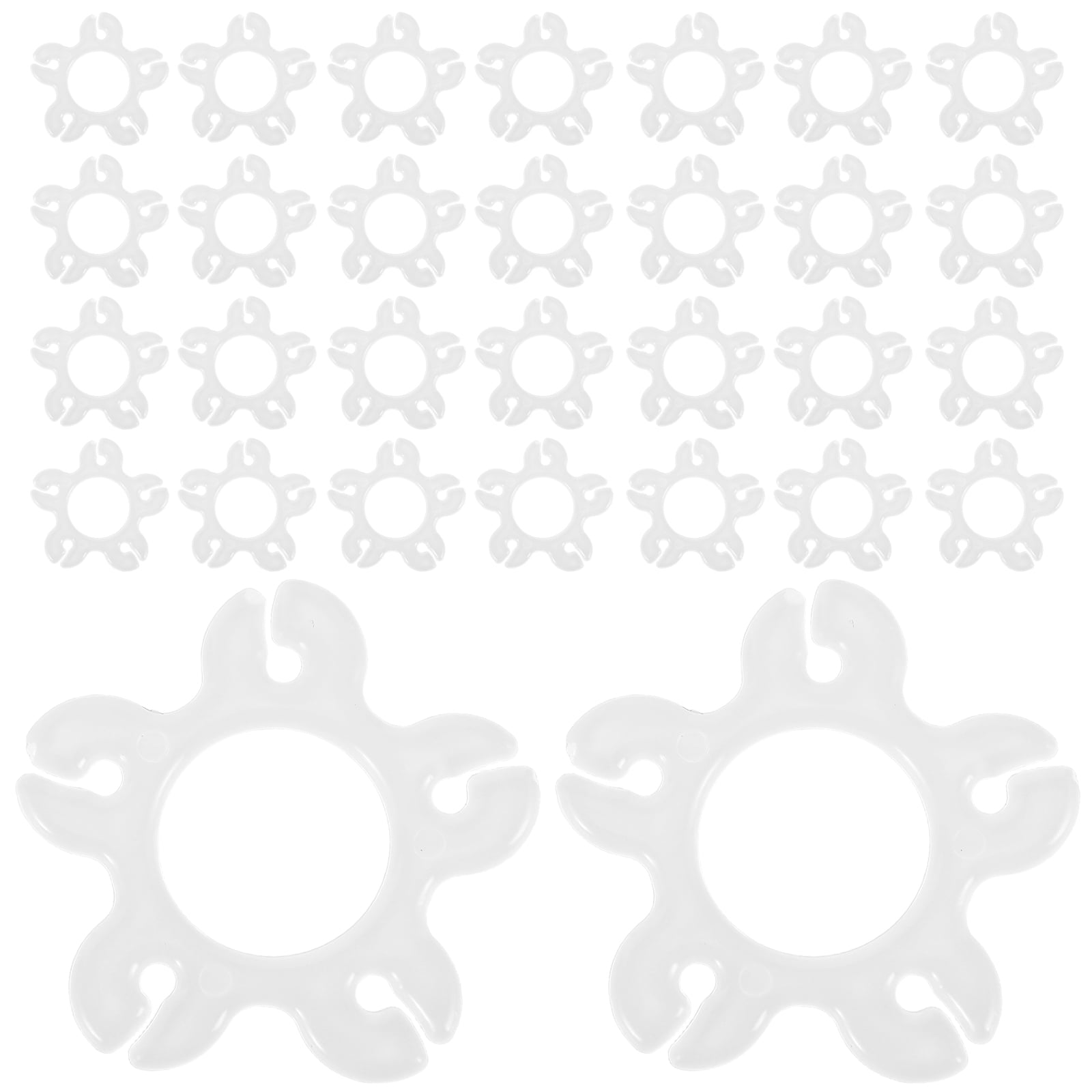 WORGEOUS 100pcs Balloon Clips Balloon Flower Shape Clips Balloon Arch ...