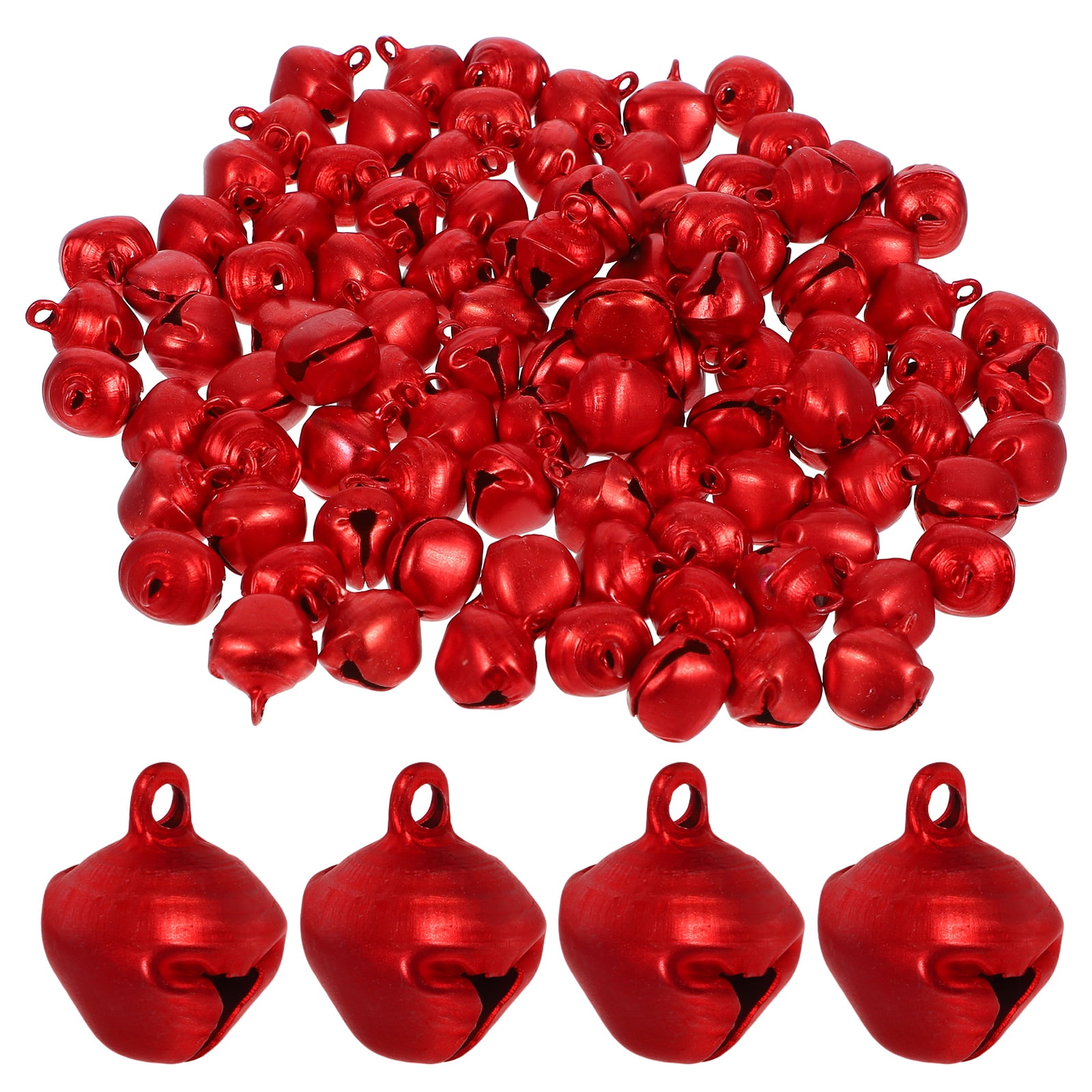 WORGEOUS 100pcs Bells For Crafts Jingle Bells For Crafting Craft Bells ...
