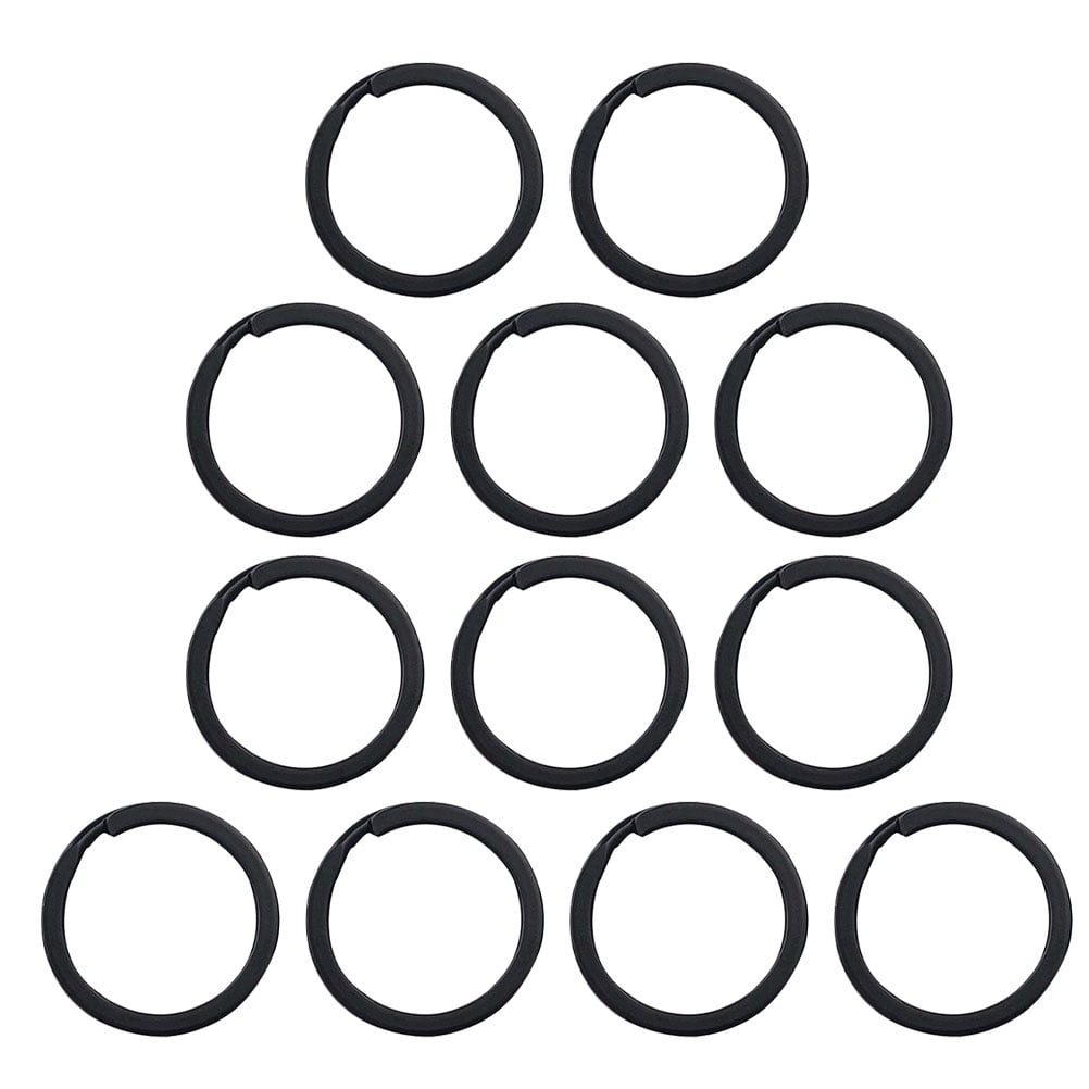 WORGEOUS 100pcs Iron Key Rings Split Rings Circle For Diy Keychain ...