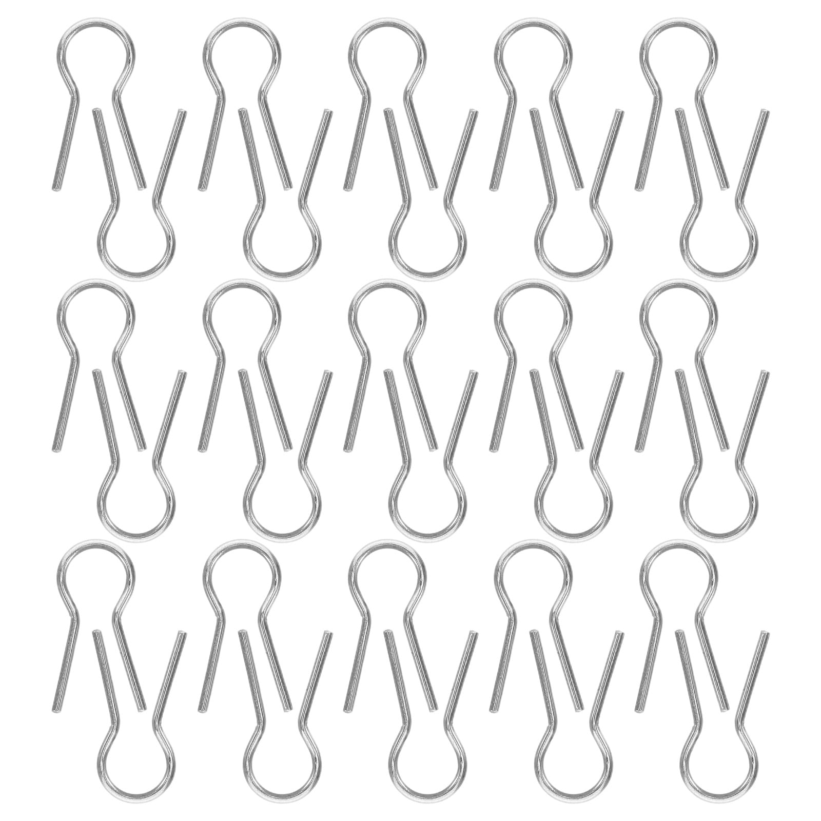 WORGEOUS 100pcs Kiln Hanging Burn Pins High Temperature Needles R-Type ...