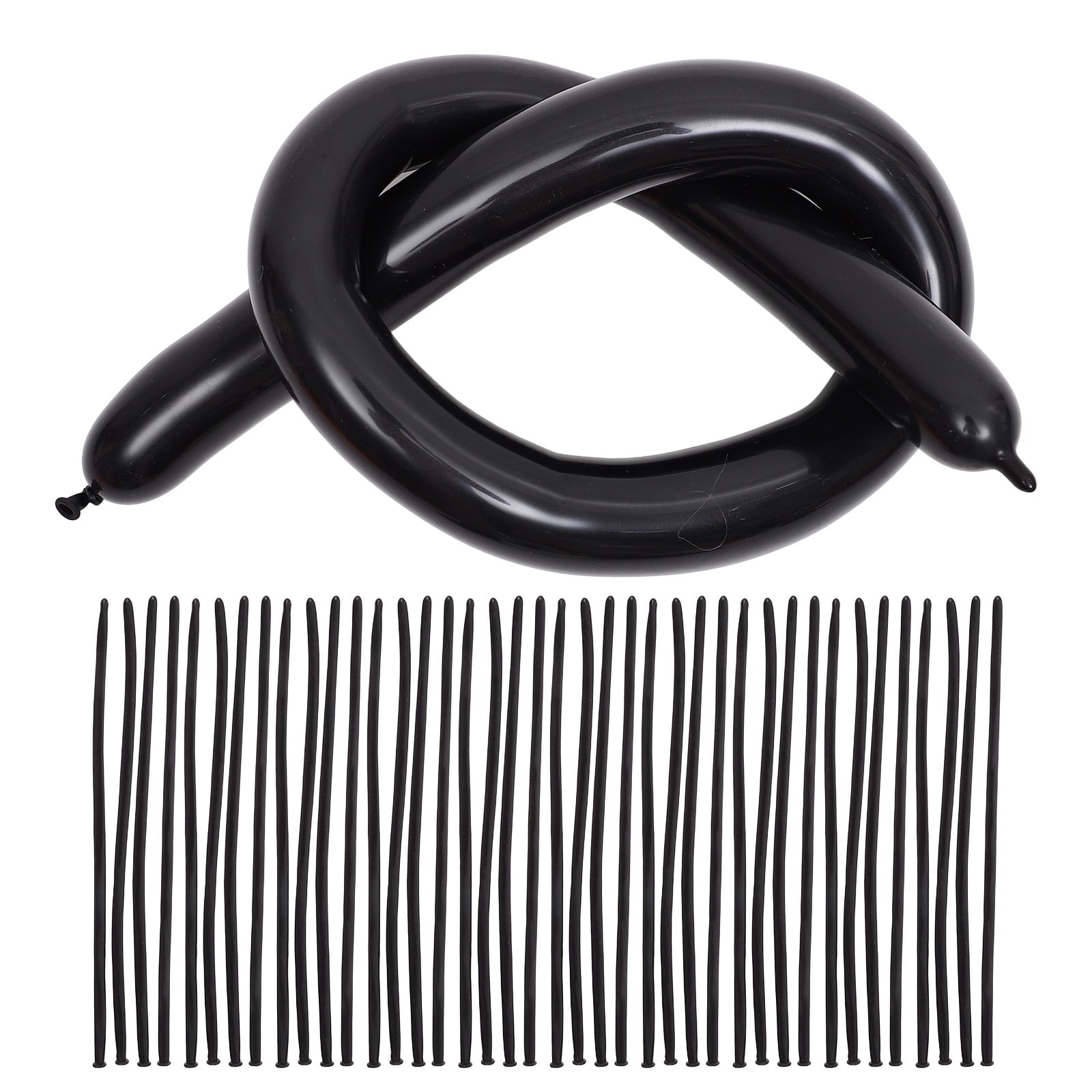 WORGEOUS 100pcs Long Twisting Balloons DIY Strip Modeling Latex ...