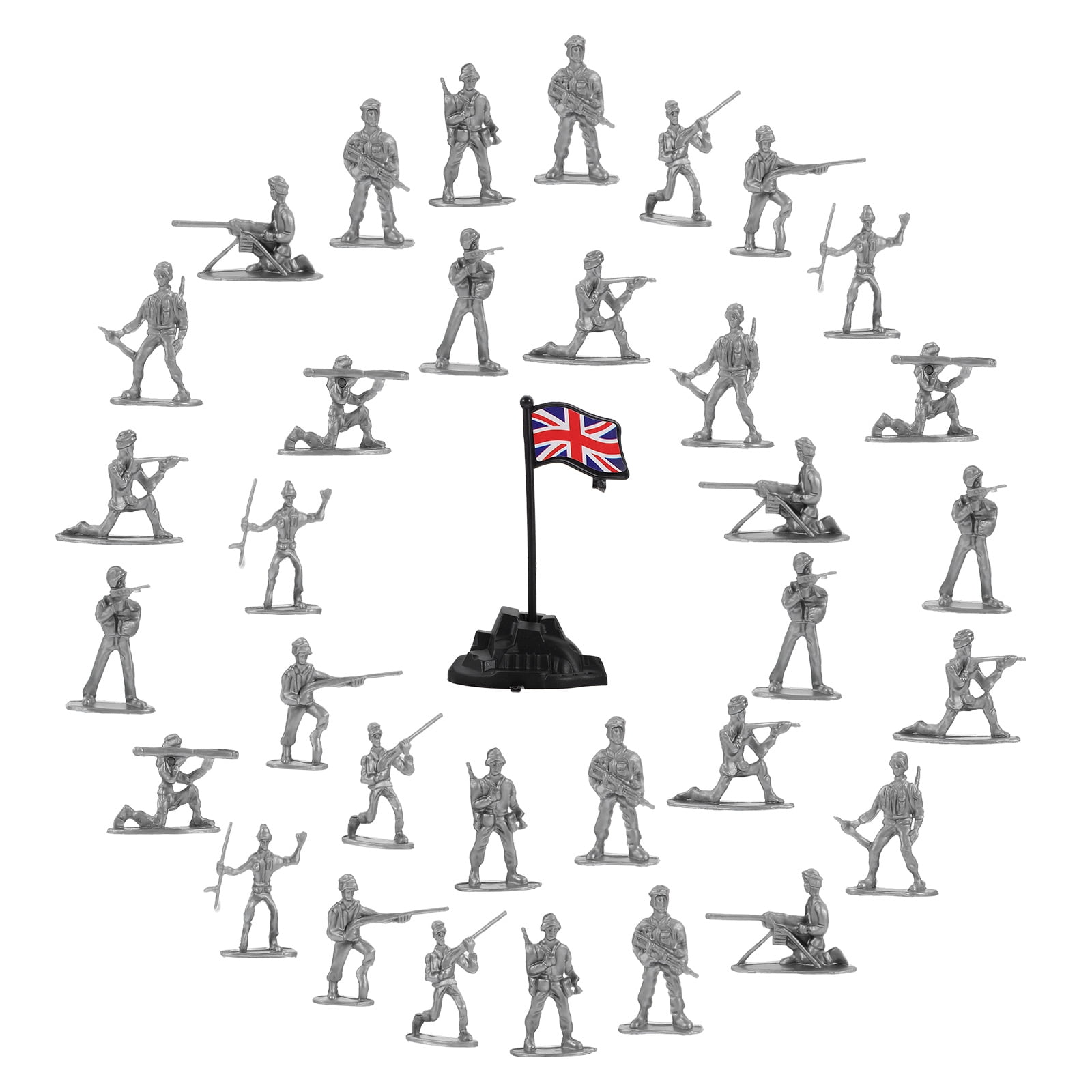 WORGEOUS 100pcs Mini People Models Sand Table Miniature People ...