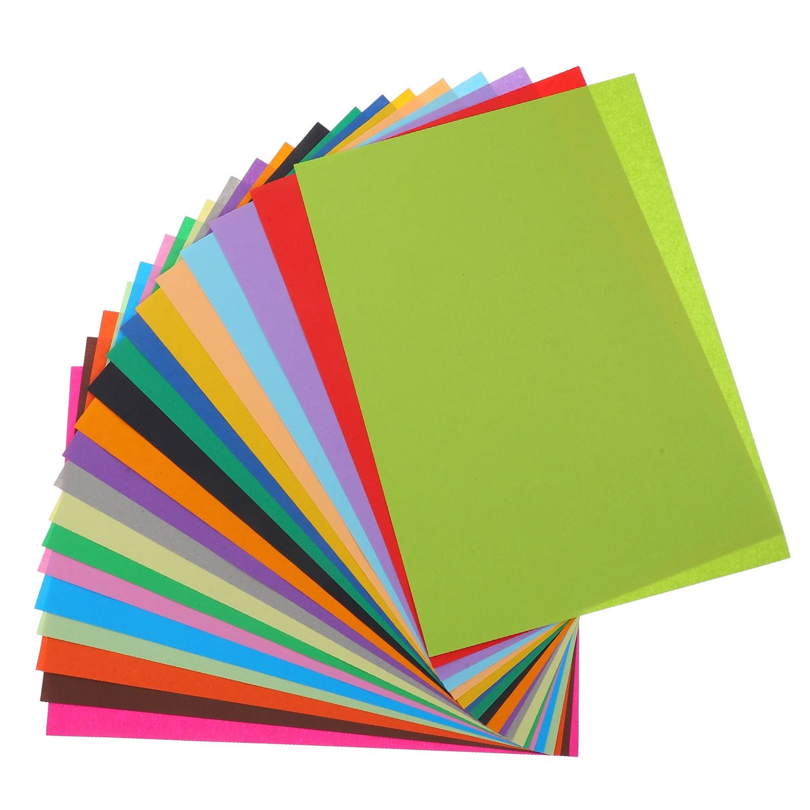 WORGEOUS 100pcs Origami Paper Colorful Square Sheet Colored Copy Paper ...