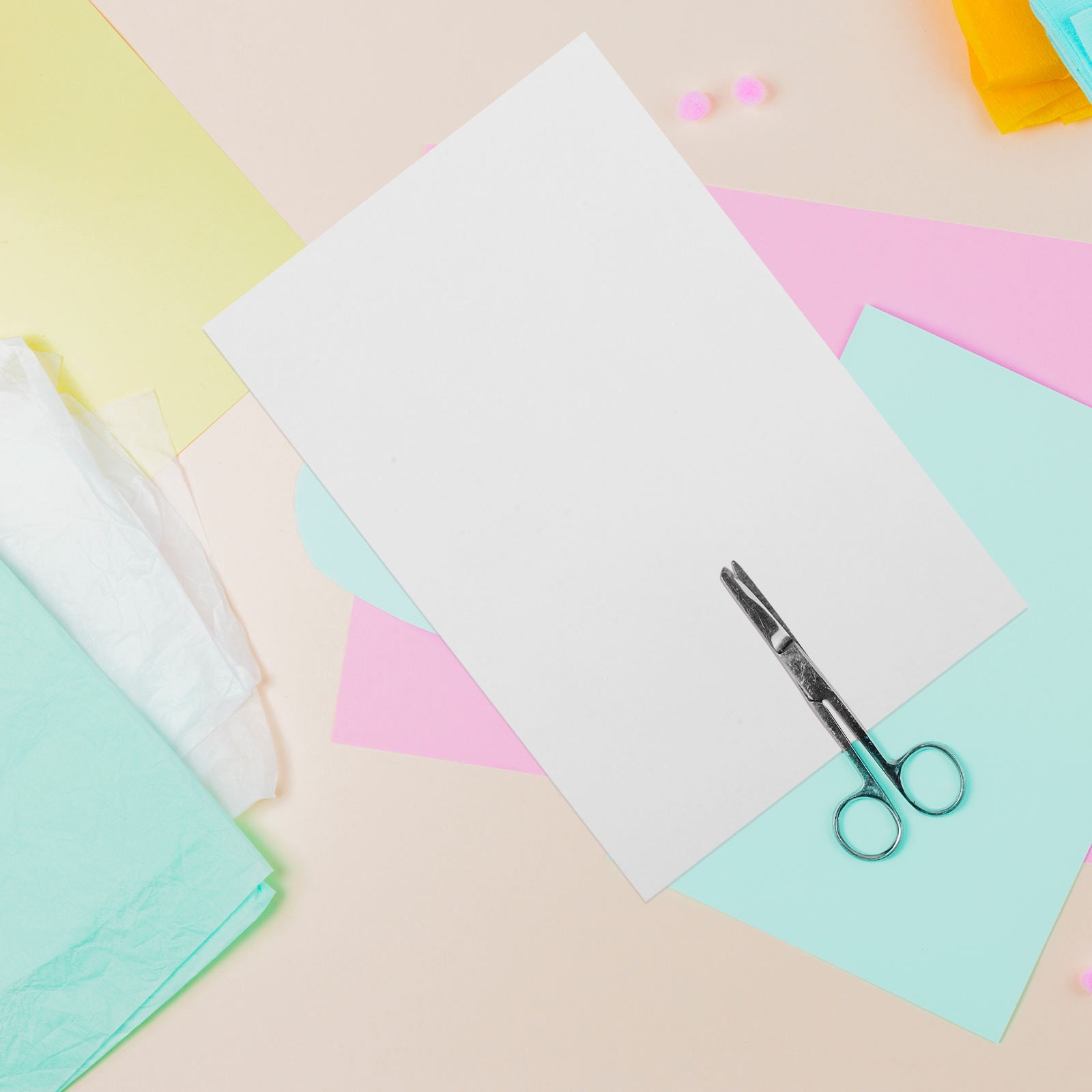 WORGEOUS 100pcs Thick White Cardstock Sheets Diy Postcards Crafting ...