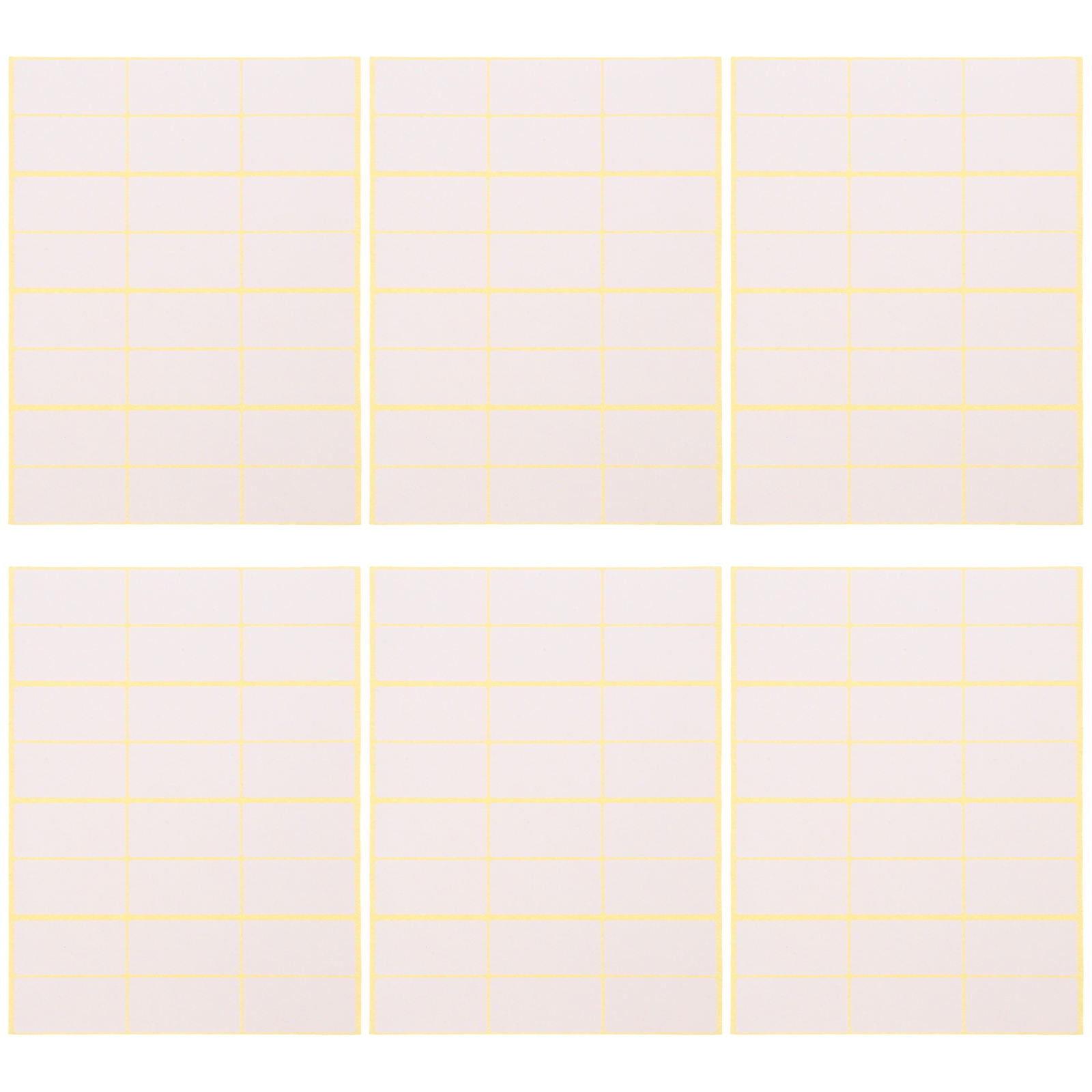 WORGEOUS 1080pcs Writable Label Sticker Sticky Classification Labels ...