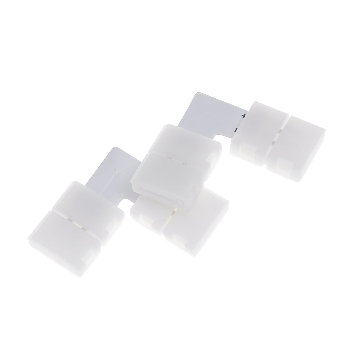 10PCS RGB Corner Connector 10MM Width 90 Degree Right Angle 4 Pin ...