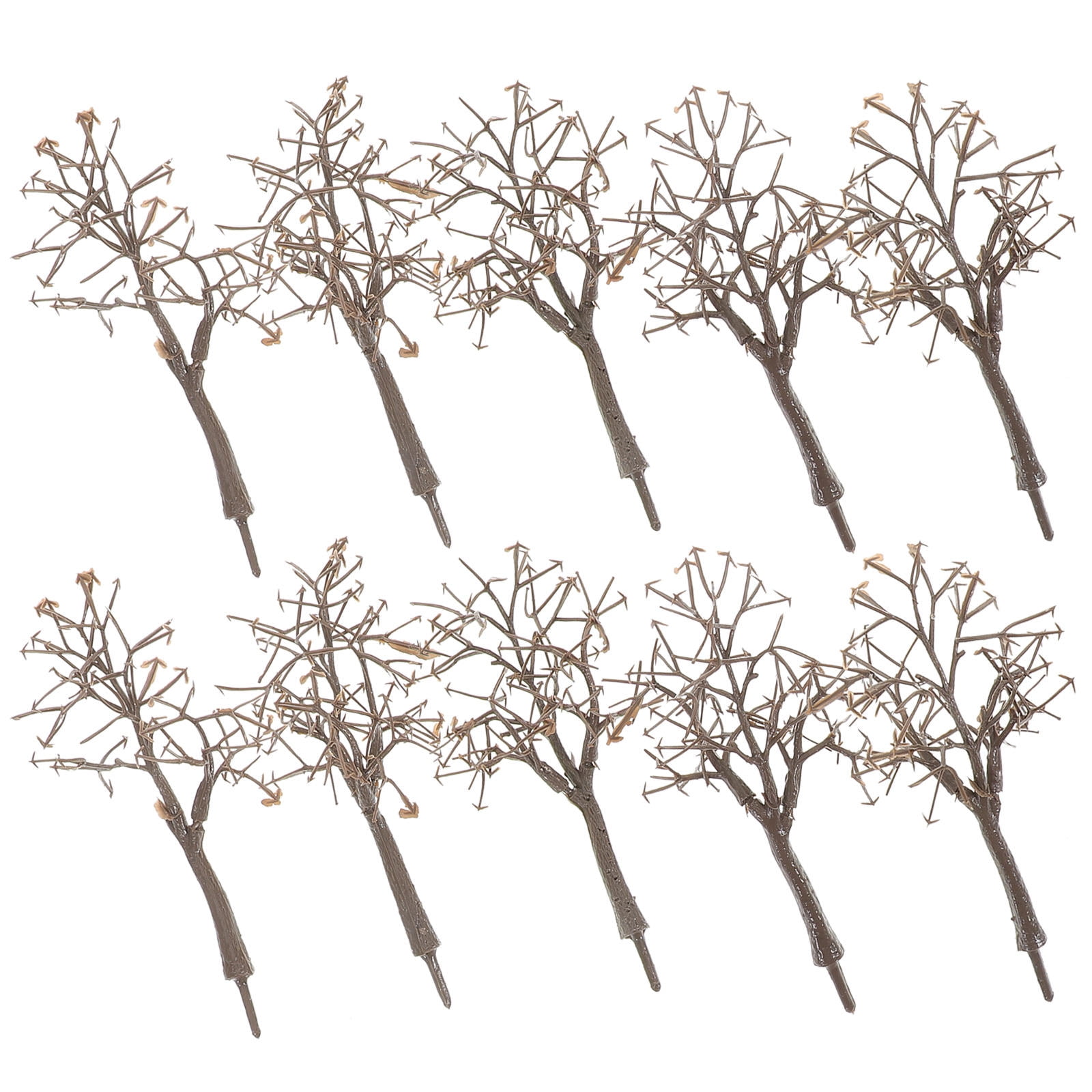 WORGEOUS 10PCS Realistic Model Tree Trunks for Architecture Scenery ...