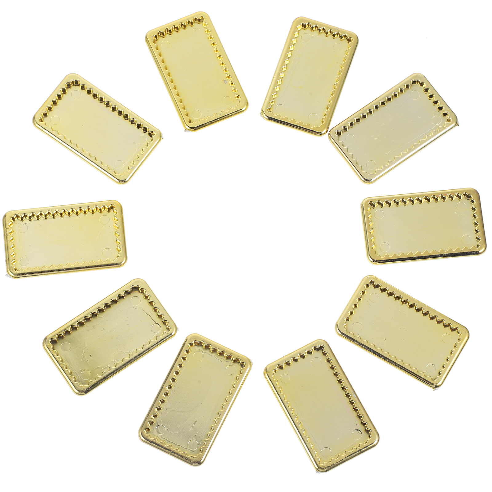 WORGEOUS 10Pcs Dollhouse Plates Miniature Plates Props House Decorative ...