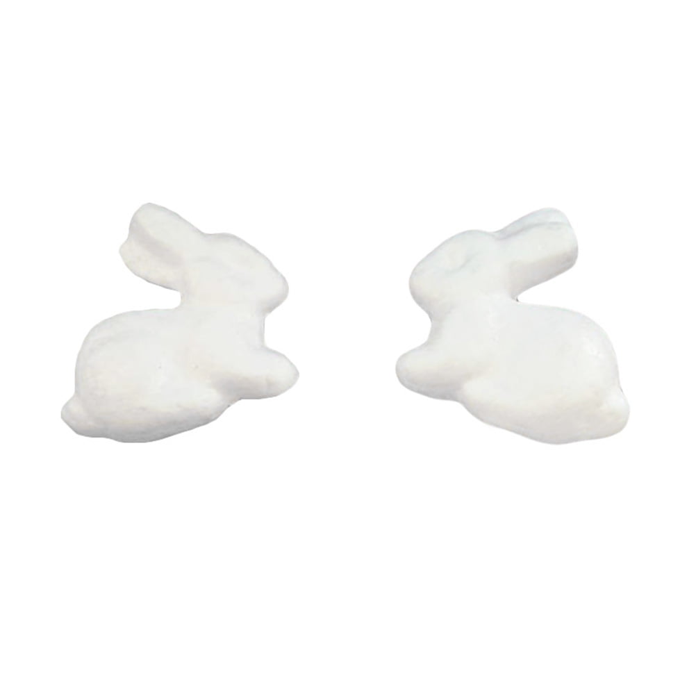 WORGEOUS 10Pcs Rabbit Miniature Figurine For Craft Project Diy ...