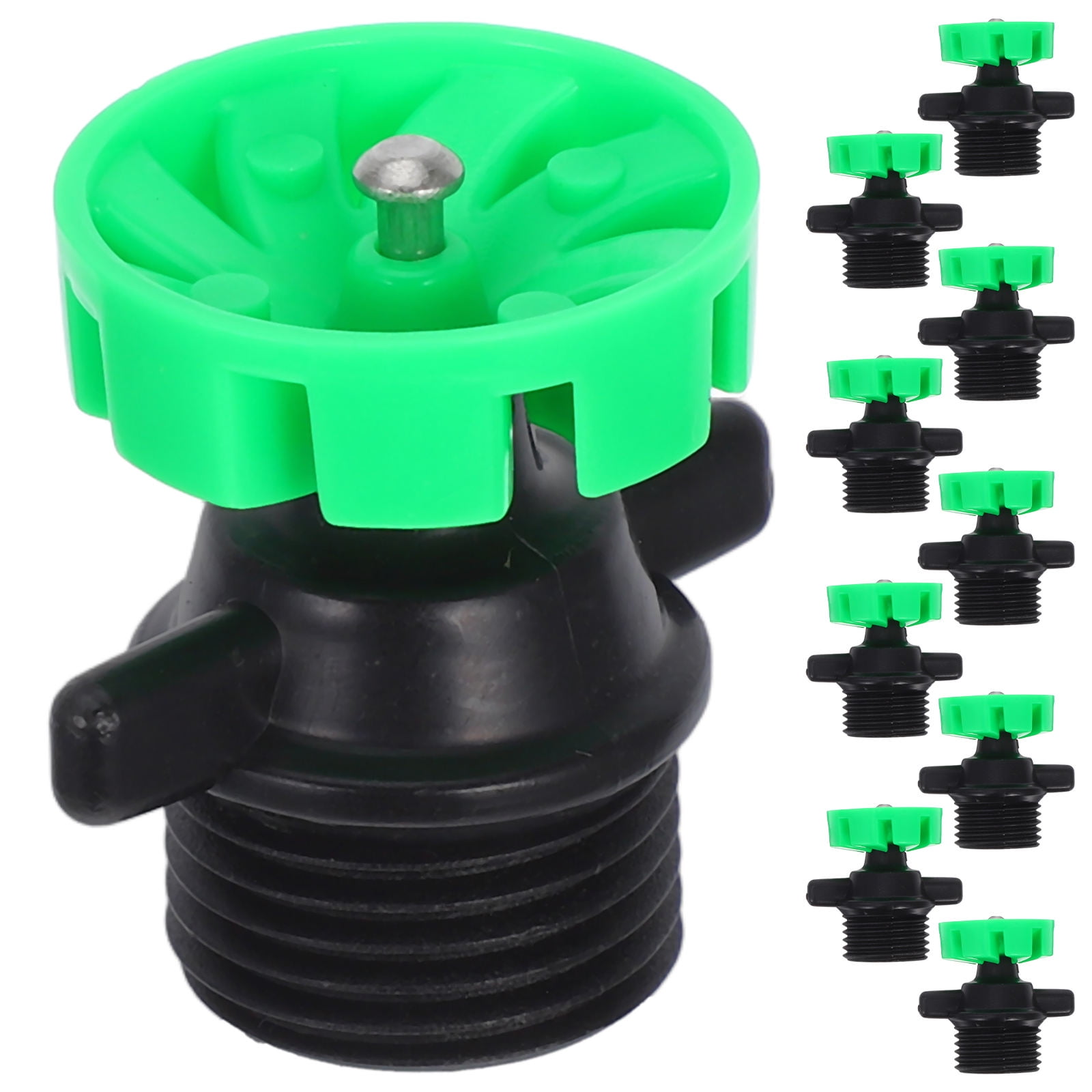 WORGEOUS 10pcs 360° Rotating Garden Sprinkler Heads Automatic Rotating ...