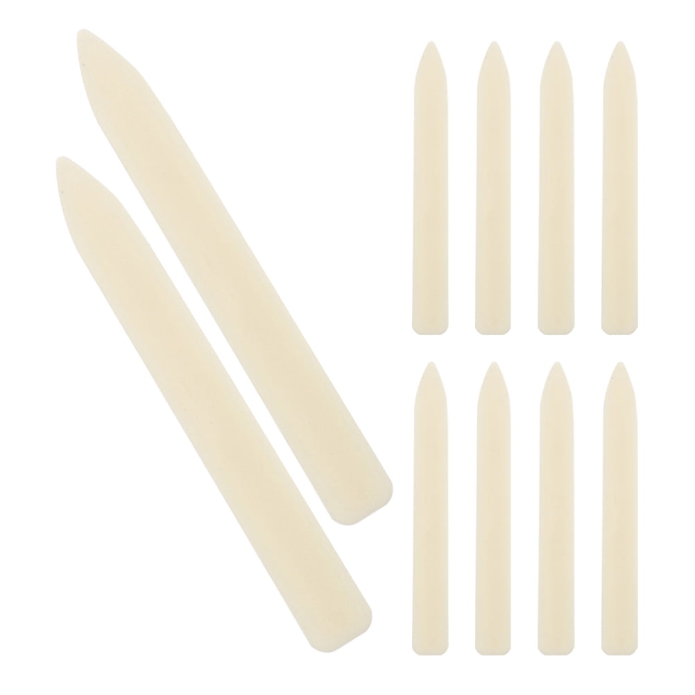 WORGEOUS 10pcs Bone Folder Tool Plastic Paper Creaser Scoring Board For ...