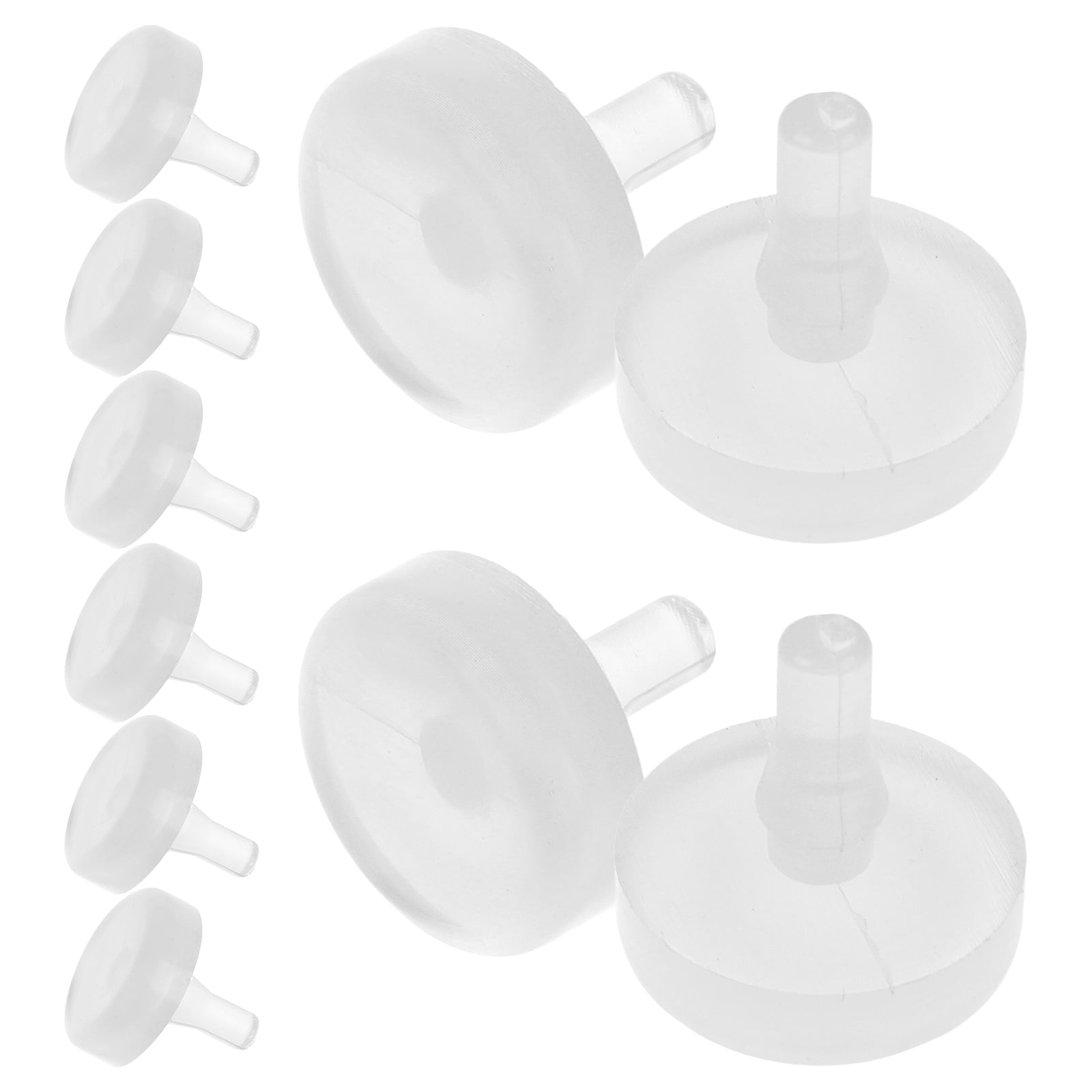 WORGEOUS 10pcs Brake Switch Stopper Brake Pedal Pad Rubber Brake Switch ...