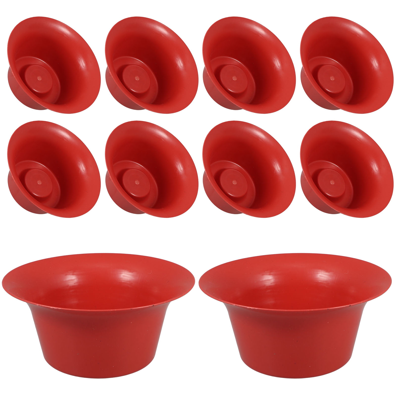 WORGEOUS 10pcs Cemetery Flower Holder Graves Memorial Pot Sacrifice ...