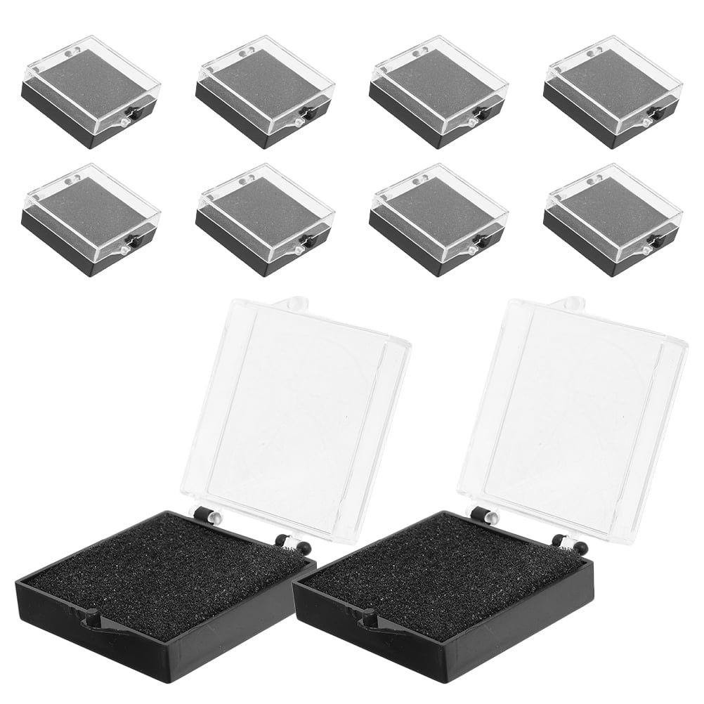 WORGEOUS 10pcs Coin Display Case Challenge Coin Storage Display Box For ...
