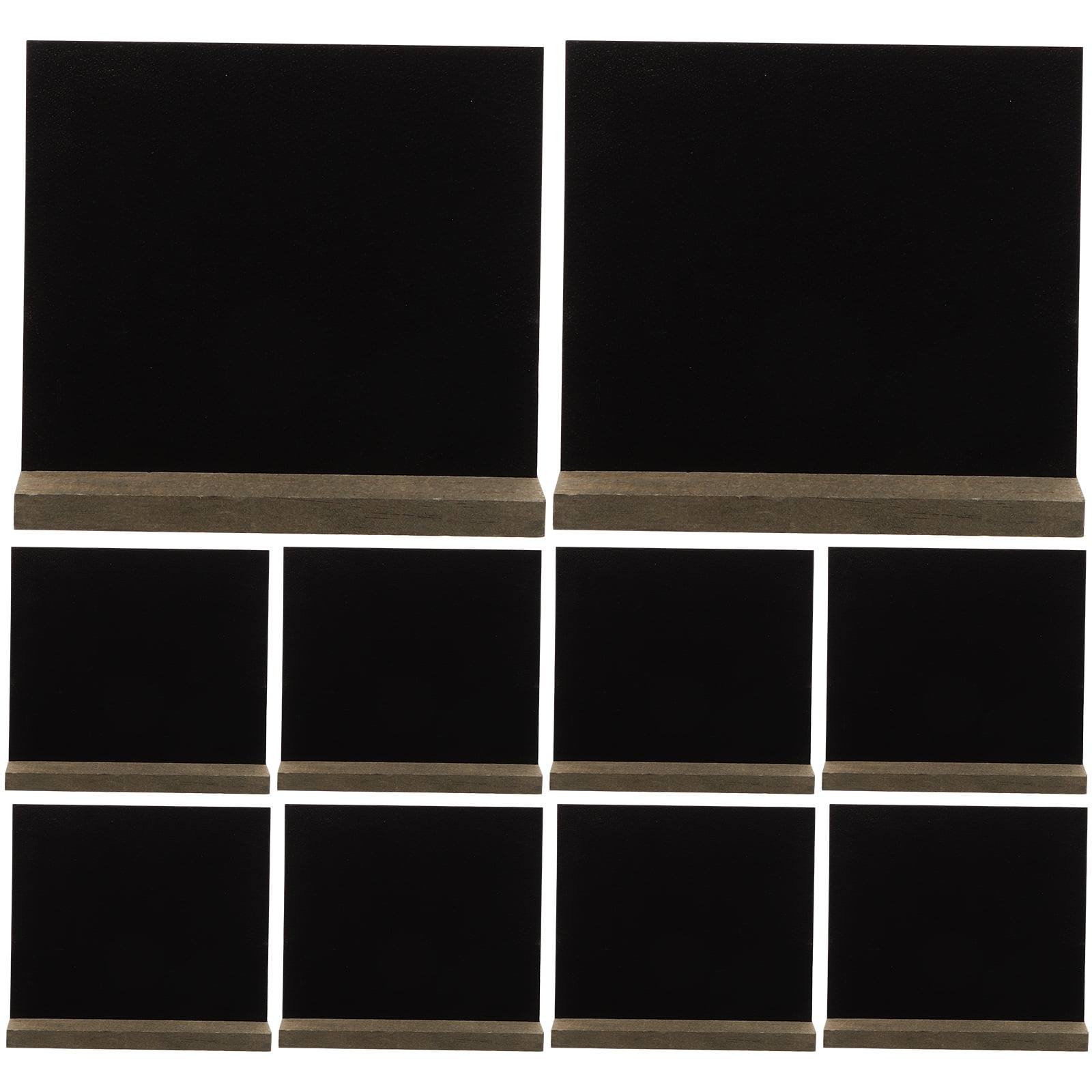 WORGEOUS 10pcs DIY Mini Blackboards Wooden Chalkboards DIY Memo Boards ...
