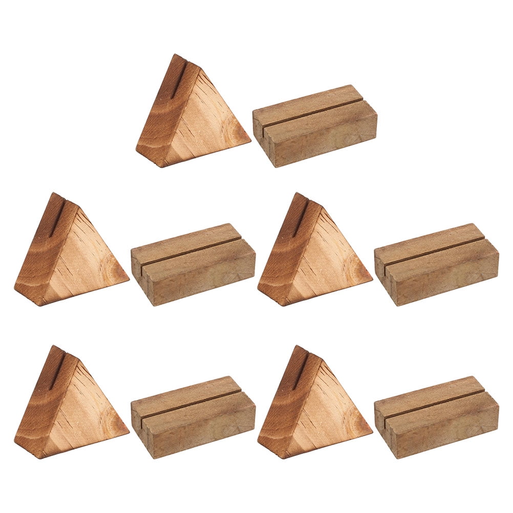 Worgeous 10 Pcs Business Card Holder Base Display Rack Water Cup Bottle ...