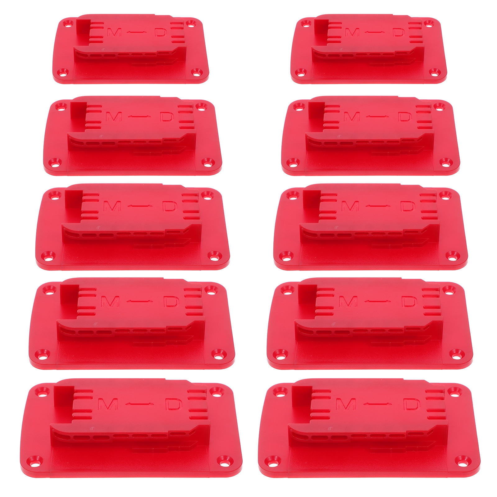 WORGEOUS 10pcs Electric Tools Battery Mount Battery Holder Base for ...