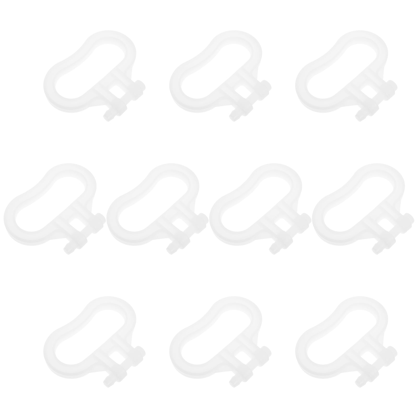 WORGEOUS 10pcs Ergonomic Bucket Handle Replacement Heavy Duty Plastic ...