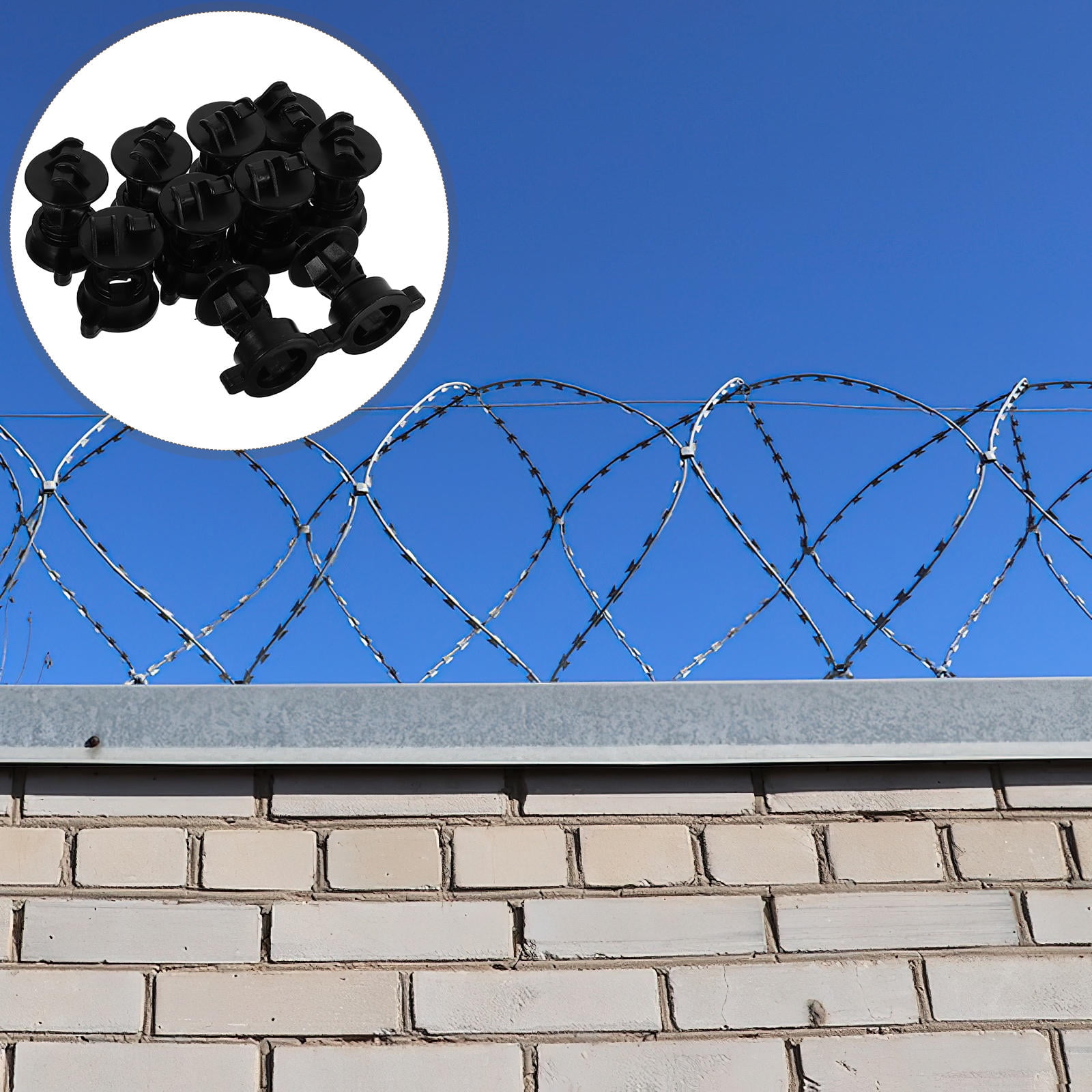 WORGEOUS 10pcs Fence Post Accessories Electric Fence Wire Insulator ...