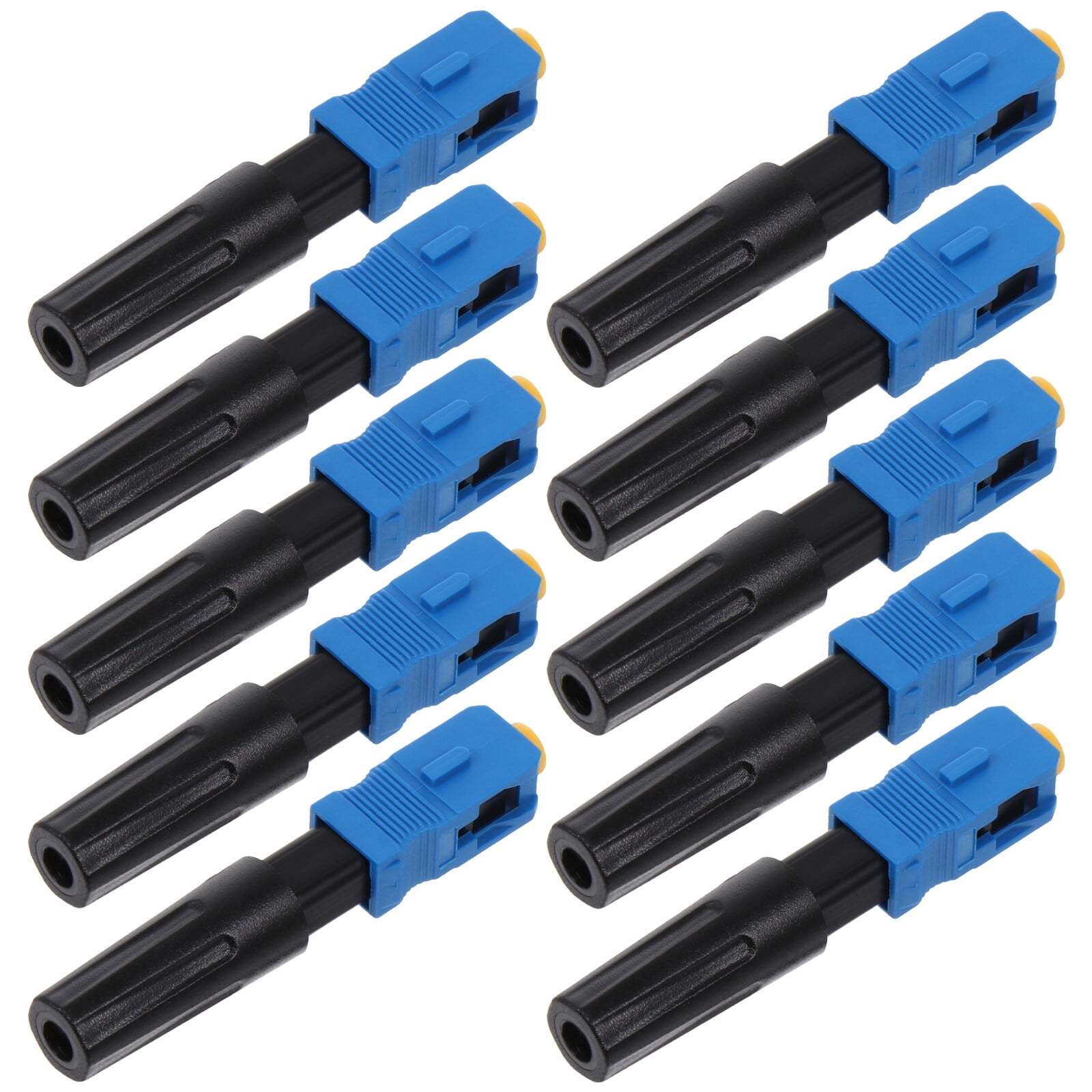 WORGEOUS 10pcs Fiber Optic Quick Connector Fiber Reusable Connector ...