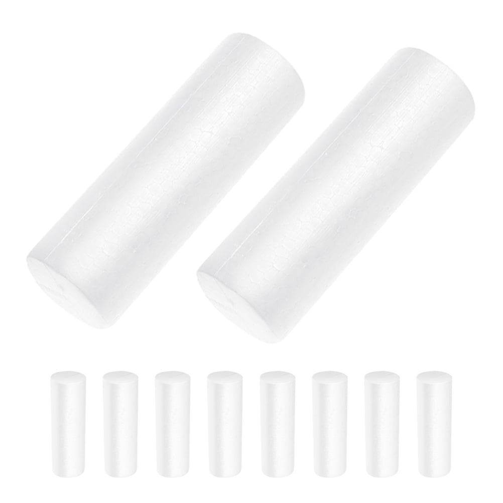 WORGEOUS 10pcs Foam Cylinders Diy Foam Blocks Foam Cylinders For Kids ...