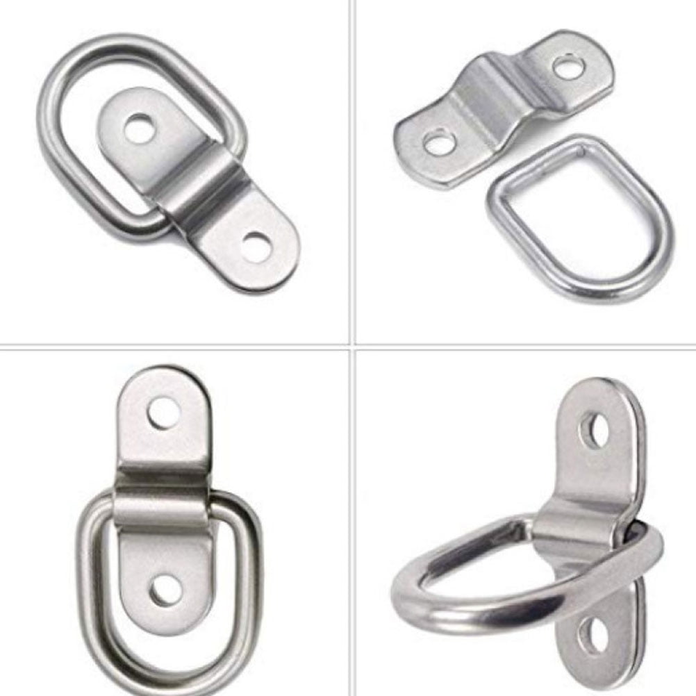 WORGEOUS 10pcs Galvanized Stainless Steel Car Pull Hangers Tie Down ...