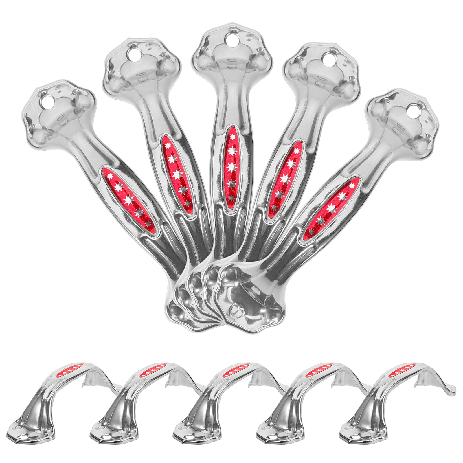 WORGEOUS 10pcs Garage Cabinet Knobs Door Handle Screw On Drawer Pull ...