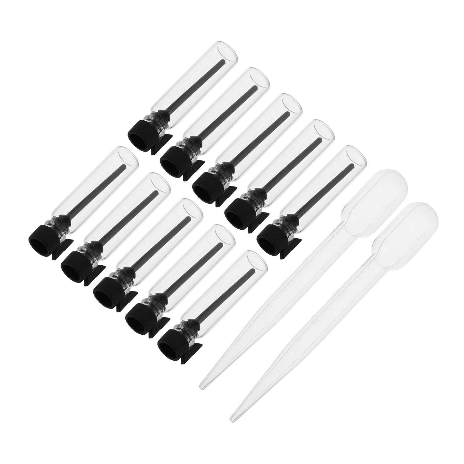 WORGEOUS 10pcs Glass Perfume Sample Vials Essential Oil Sample ...