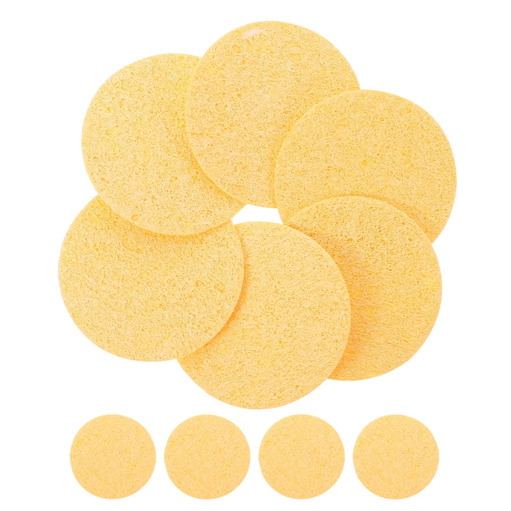 WORGEOUS 10pcs Hermit Crab Sponges Round Fish Tank Humidity Sponges ...