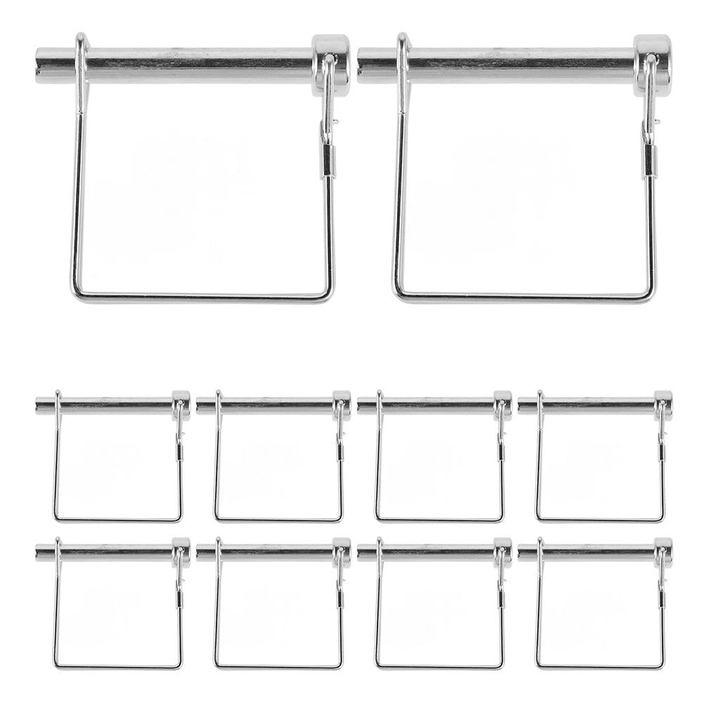 WORGEOUS 10pcs Lock Pin Trailer Hitch Cotter Pins Trailer Hitch Lock ...