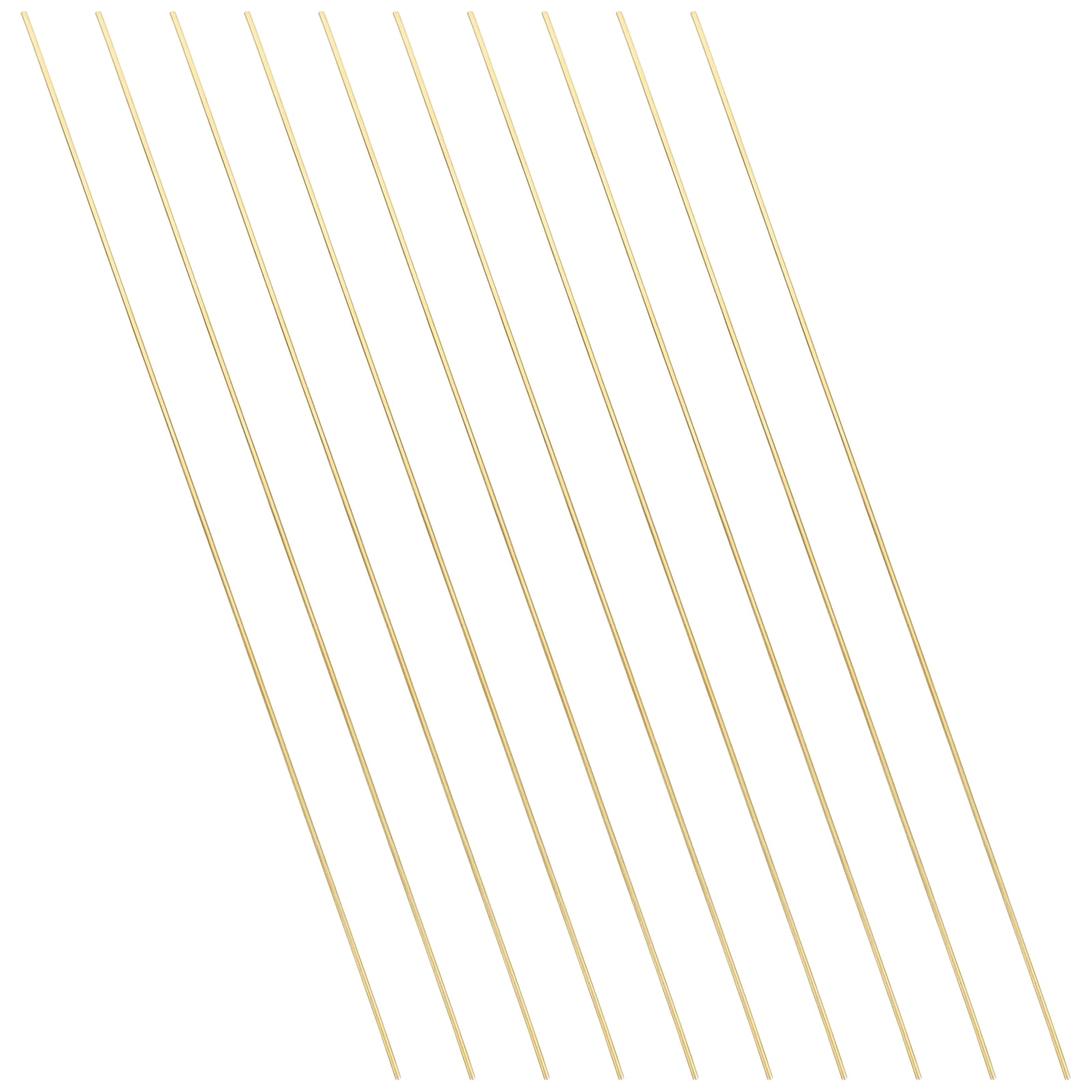 WORGEOUS 10pcs Metal Support Rods for Clay Doll Making Copper Sticks ...