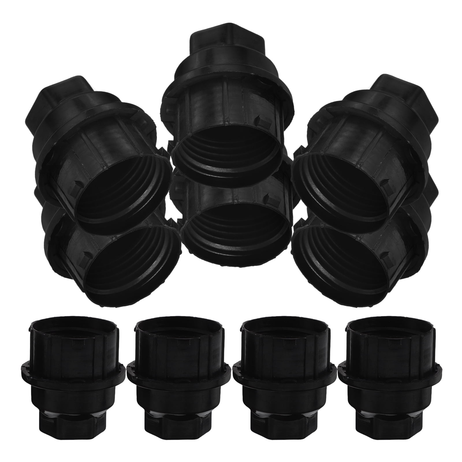 WORGEOUS 10pcs Plastic Wheel Nuts Covers Car Tire Lug Nut Caps ...
