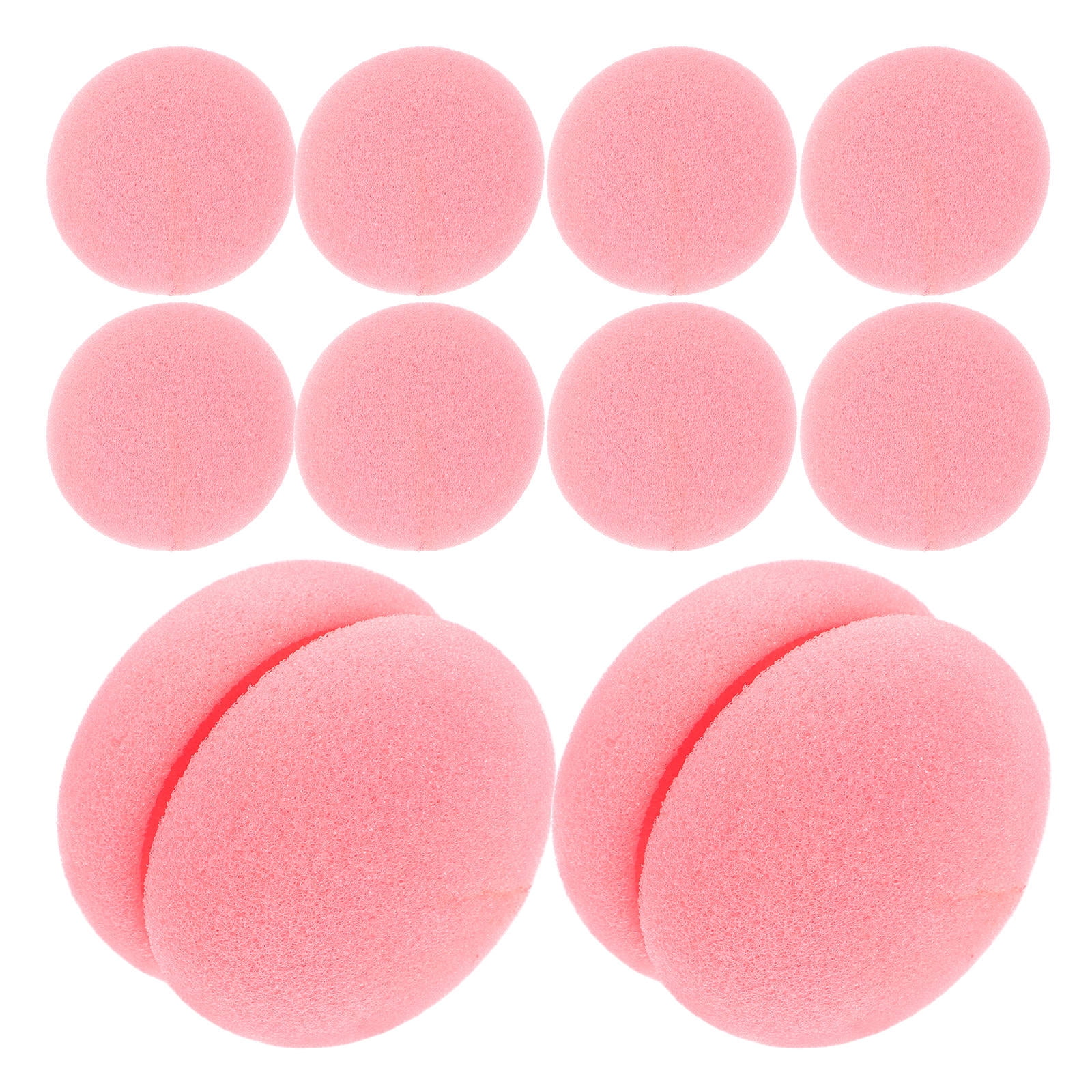WORGEOUS 10pcs Replacement Sponge Hair Rollers Mushroom Shaped Curlers ...