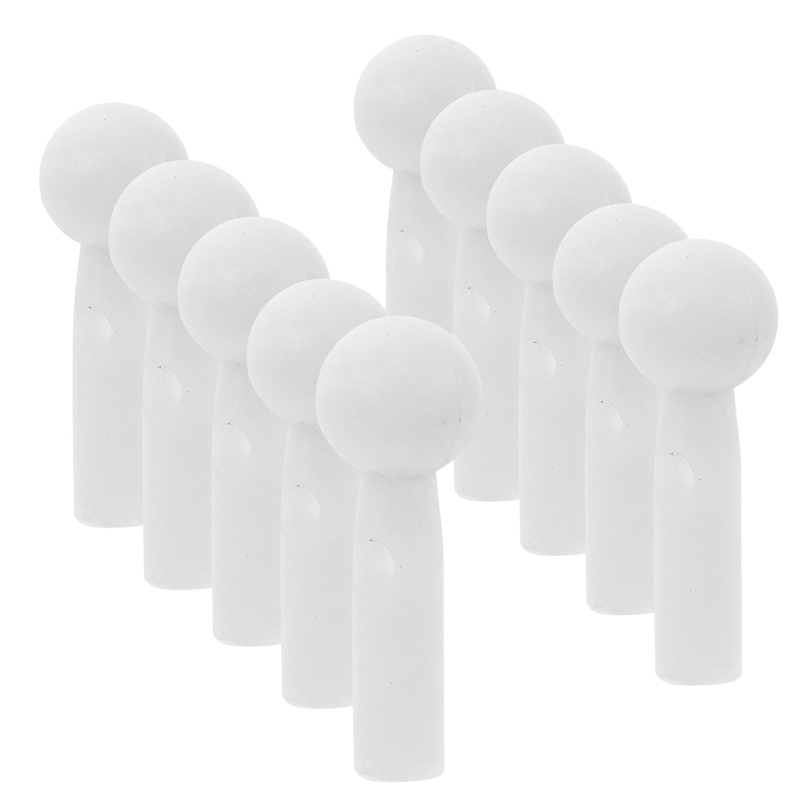 WORGEOUS 10pcs Replacement Umbrella Tail Beads Plastic End Caps For ...