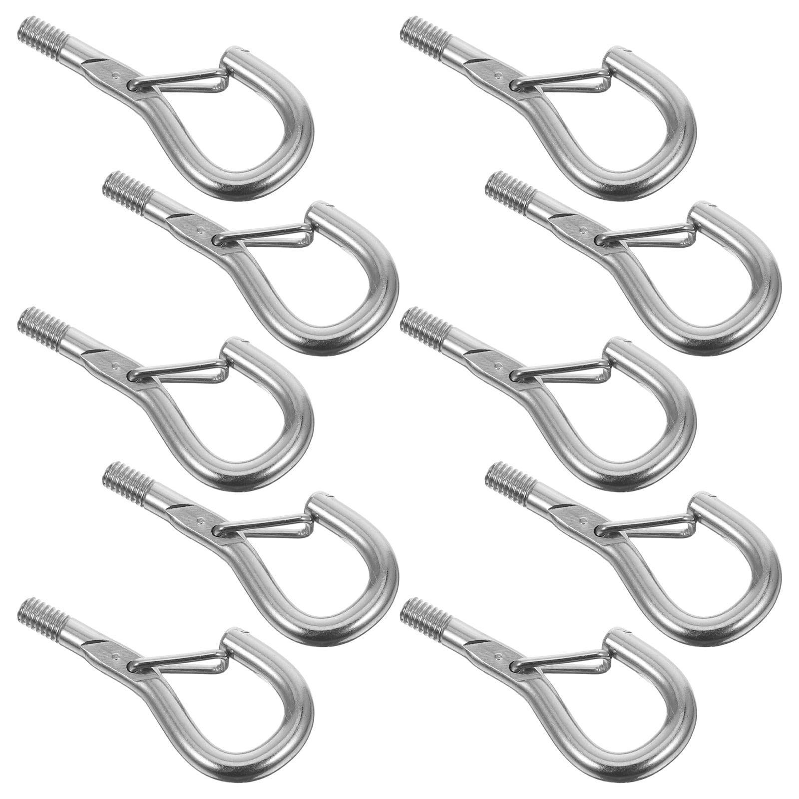 WORGEOUS 10pcs Safety Buckle Ceiling Hooks for Plants Christmas Lights ...