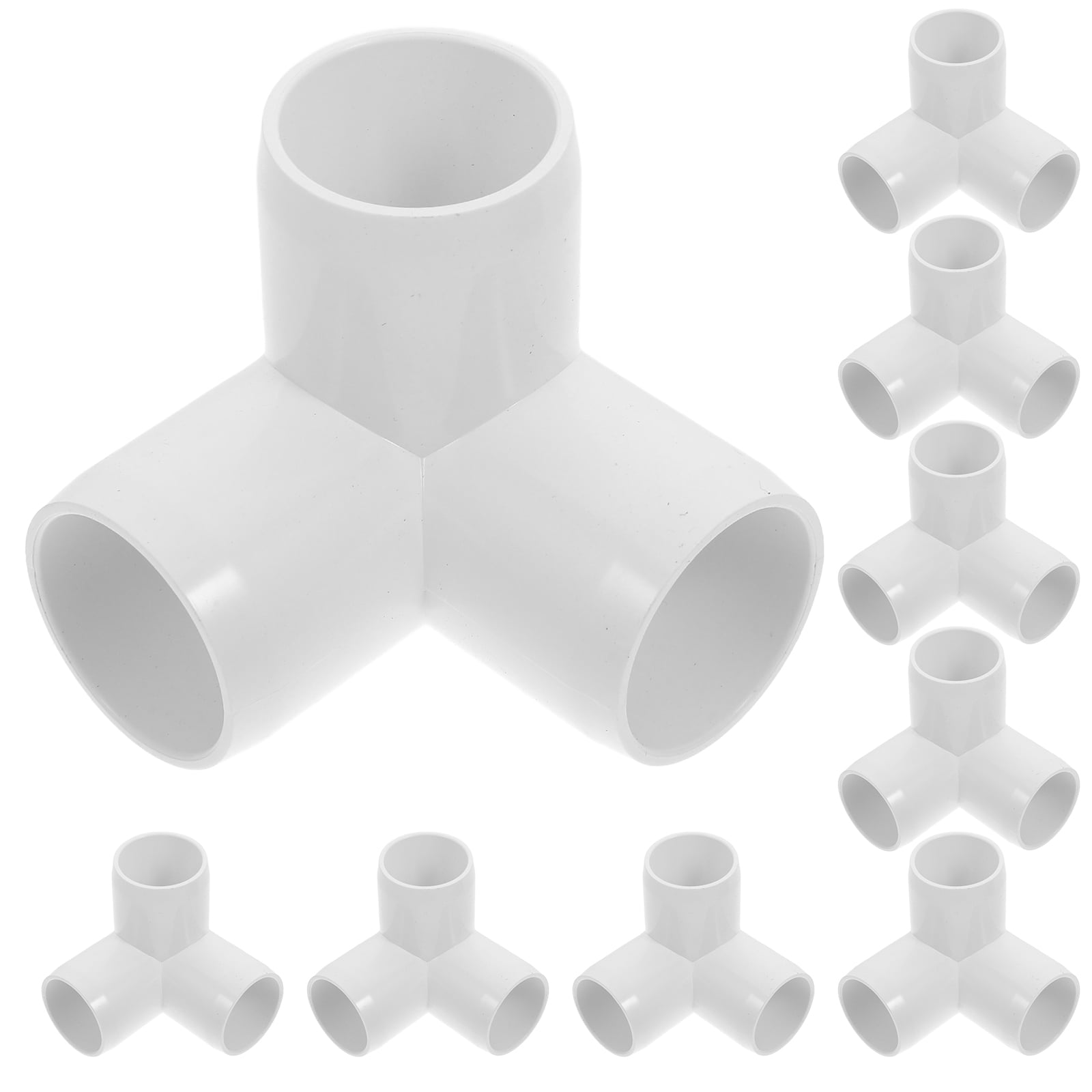 WORGEOUS 10pcs Tee Pipe Connector Furniture Fittings For Greenhouse ...