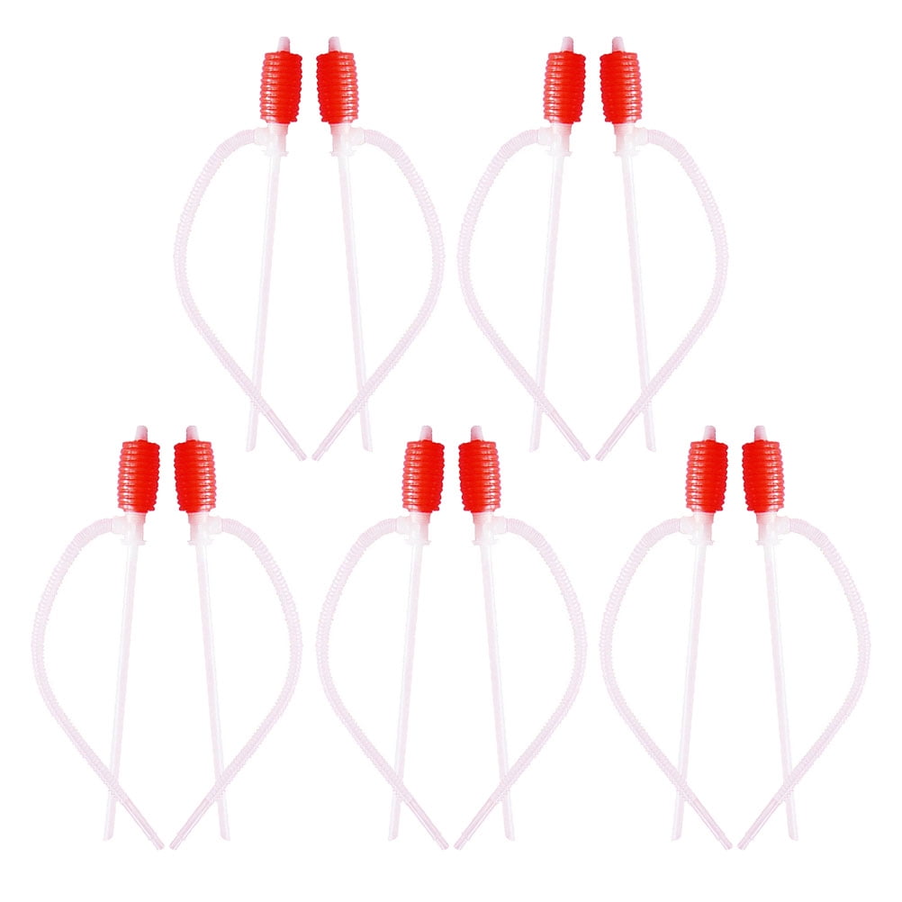 WORGEOUS 10pcs Transfer Hose Oil Siphon Pump Hand Oil Pump Hose Oil ...