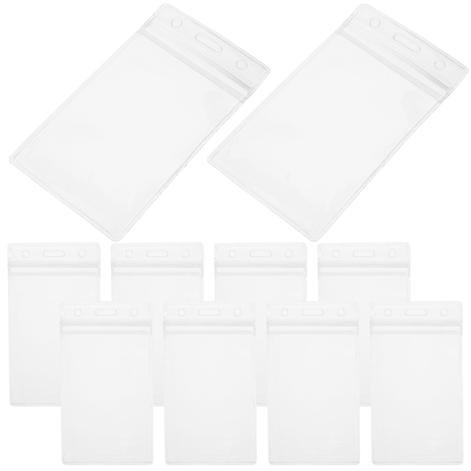 WORGEOUS 10pcs Vertical Card Protector Cards Display Covers Game Cards ...