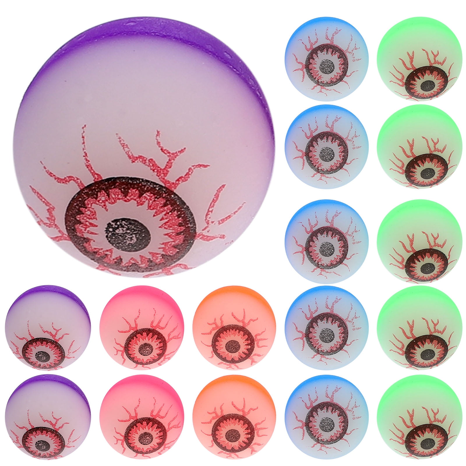 BESTYASH Spooky Eyeballs For Bouncy Eyeballs Assorted Color 10Pcs ...