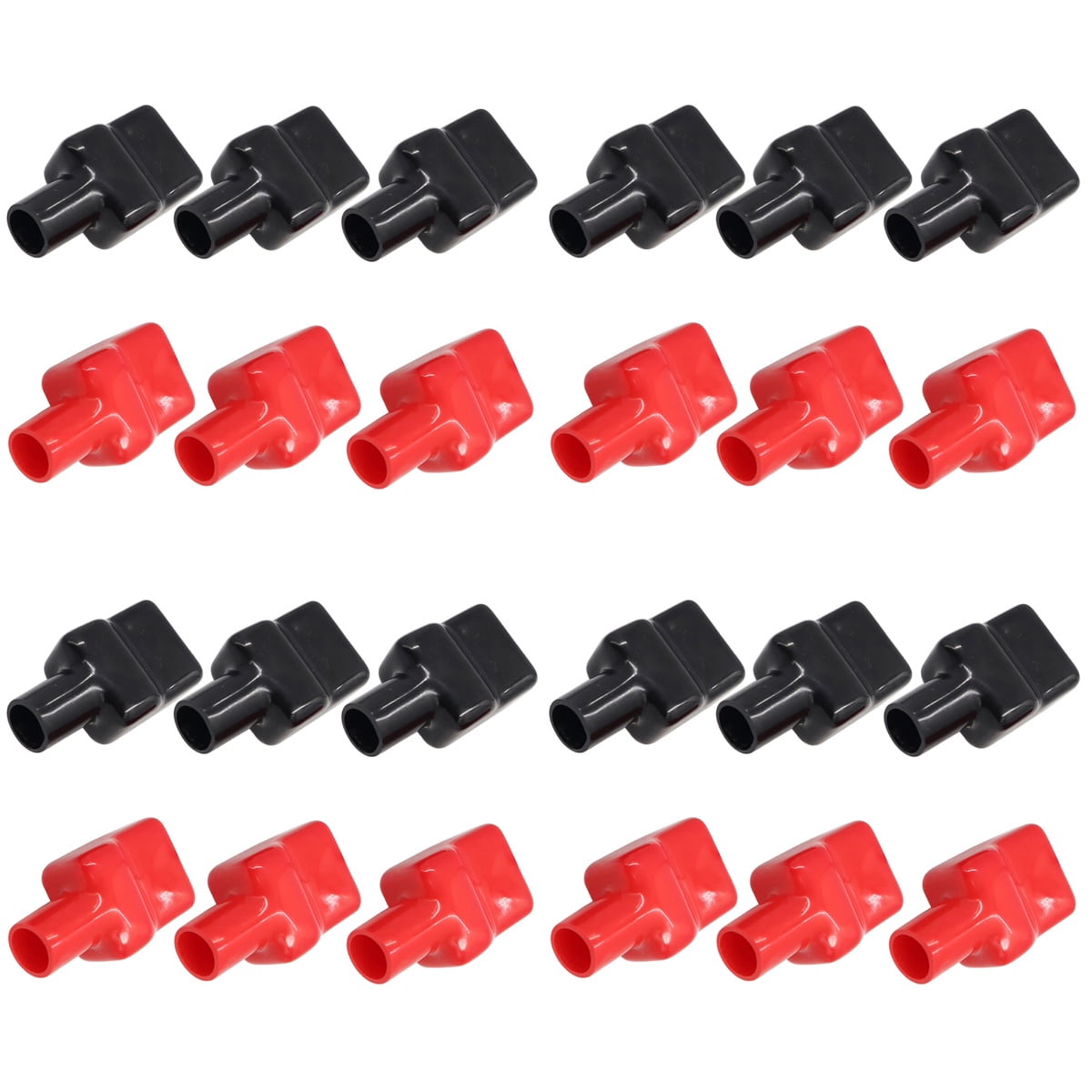 WORGEOUS 12 Pairs Battery Terminal Protector Battery Pile Head ...