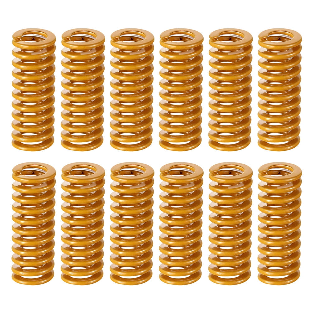 WORGEOUS 12 Pcs 3d Printer Spring Extension Springs Wire Steel ...