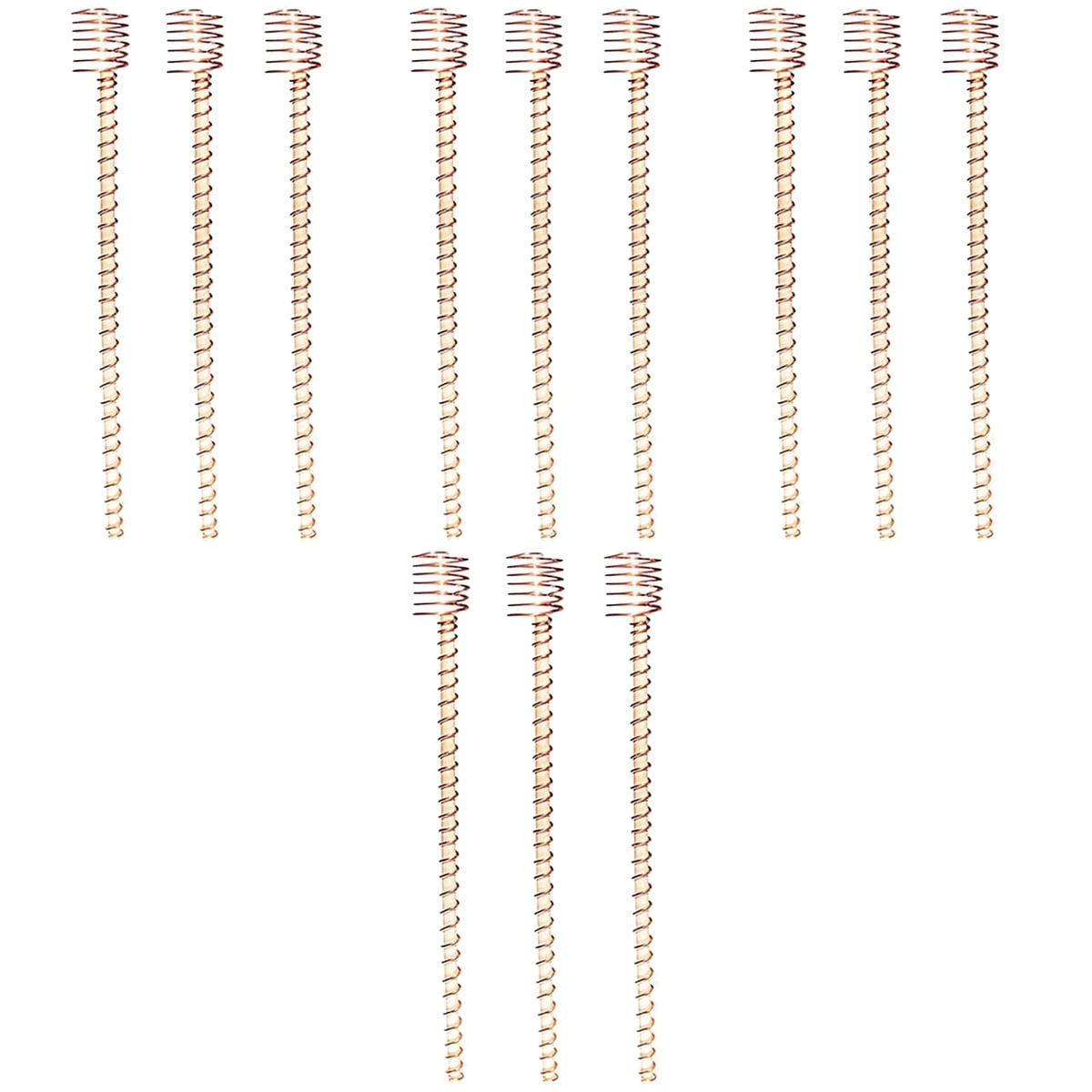 WORGEOUS 12 Pcs Copper Wire Electroculture Copper Gardening Antennas ...