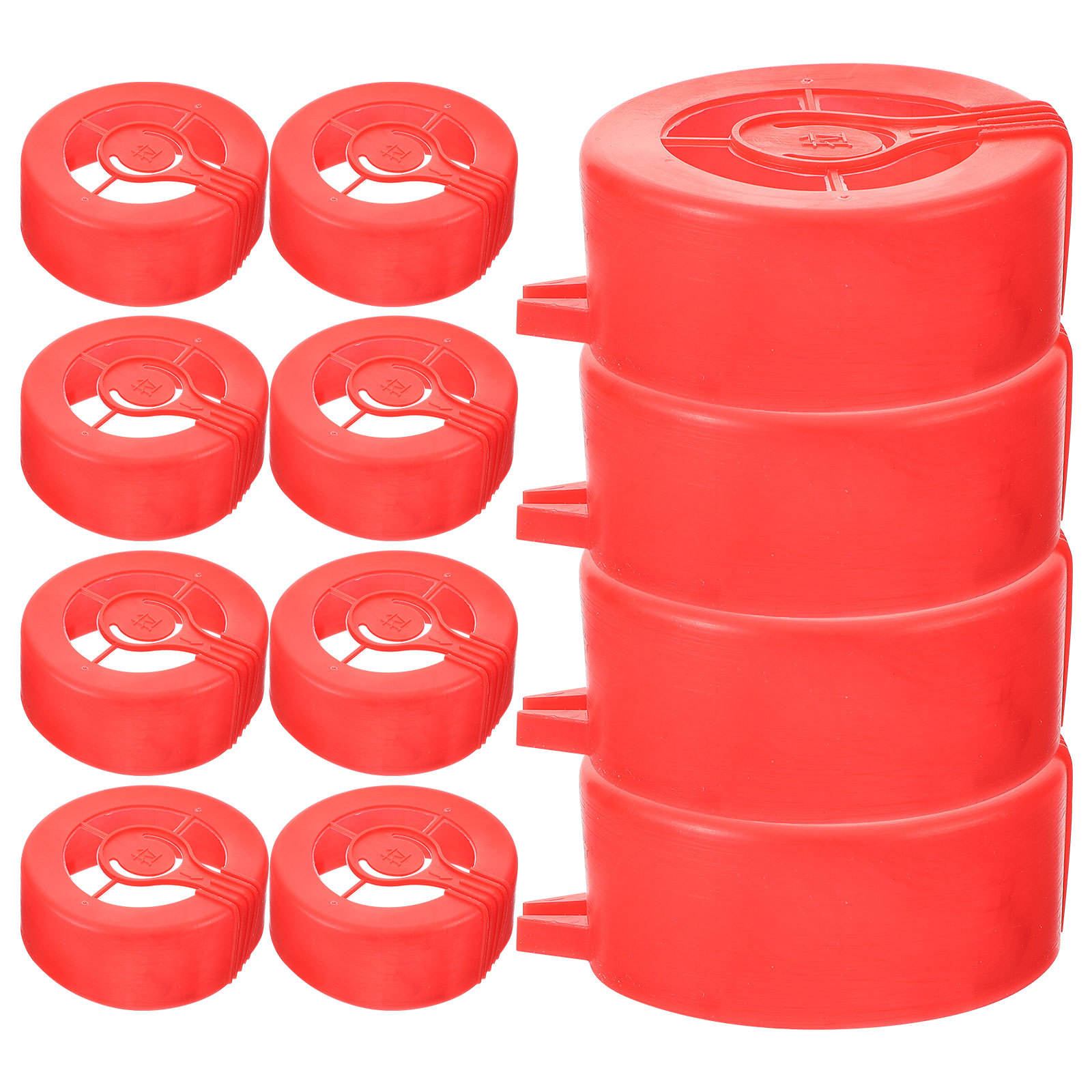 GETAJGHSD Plastic Oil Barrel Caps Drum Lids Red 12pcs - Walmart.com