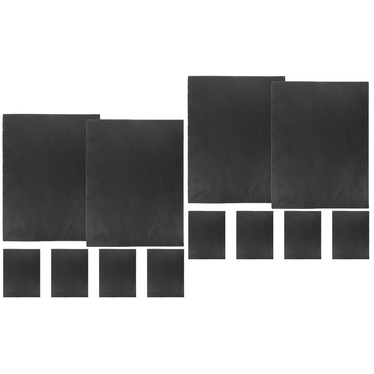 WORGEOUS 12 Pcs Foam Board Large Foam Board Blank Poster Board Project ...
