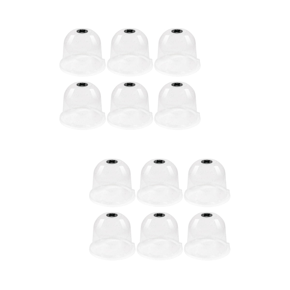 WORGEOUS 12 Pcs Garden Cloche Dome Breathable Plants Dome Plant Nursery ...