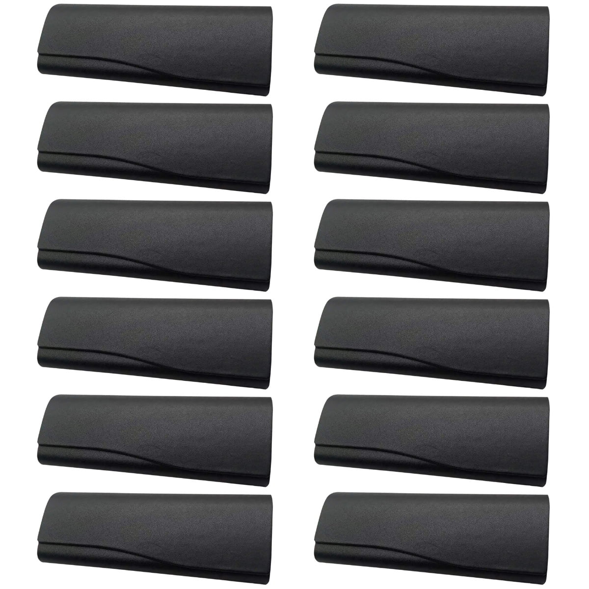 WORGEOUS 12 Pcs PU Glasses Storage Boxes Eyewear Display Case ...