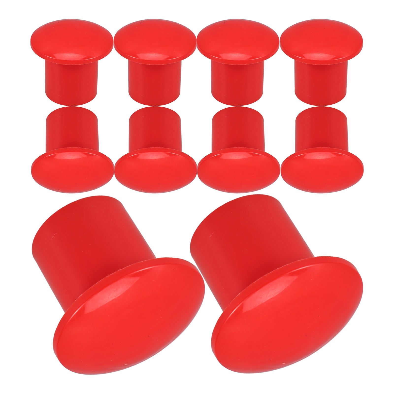 WORGEOUS 12 Pcs Rebar Safety Caps Rebar Cap Steel Bar Protective Cap 5 ...