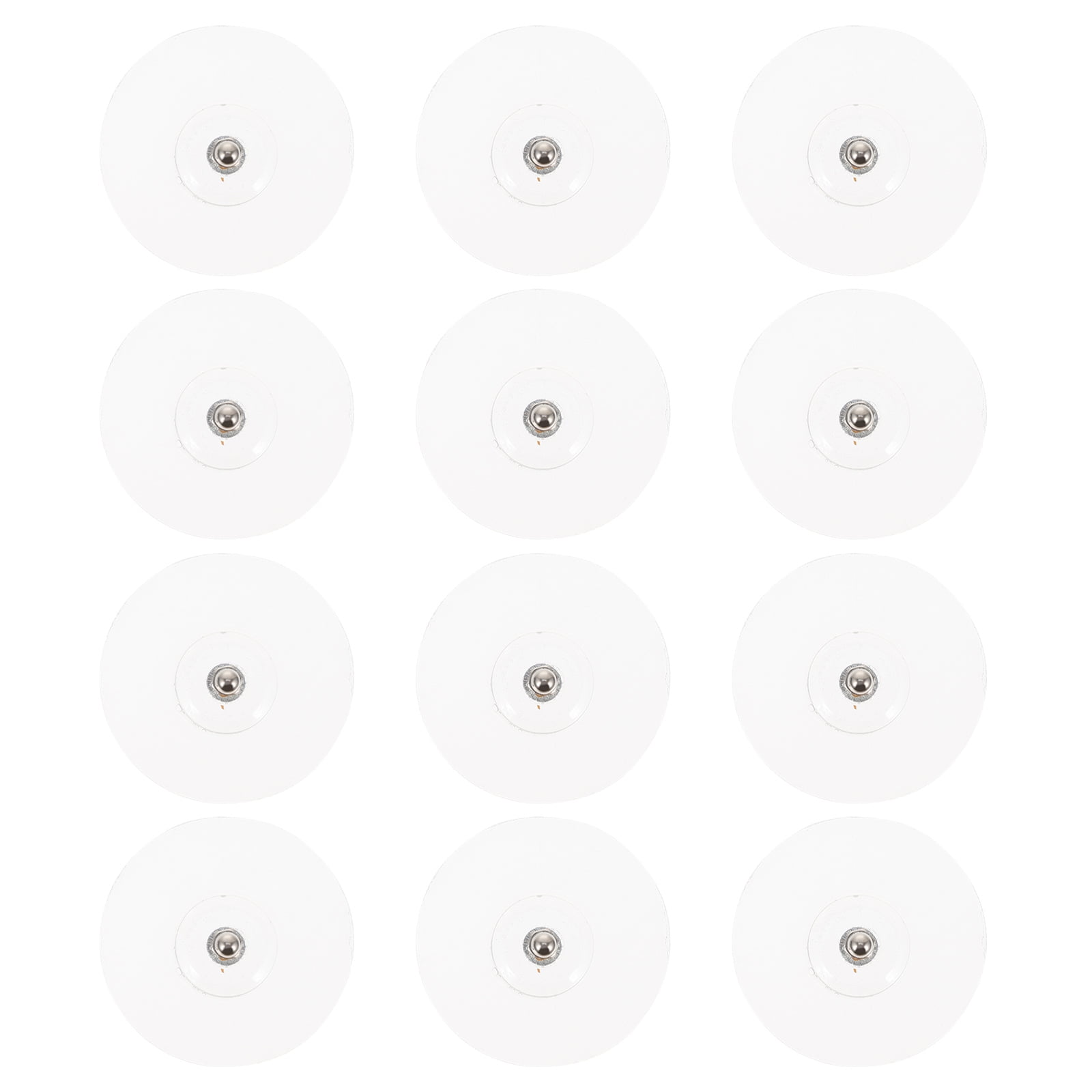 WORGEOUS 12 Pcs Self-adhesive Hanging Nails Hanger Clear Door ...