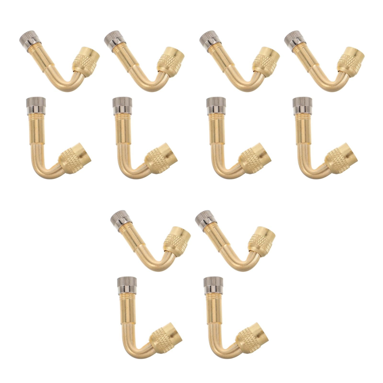 GOOHOCHY WORGEOUS 12 Pcs Metal Valve Stem Extension Adapters for Car ...
