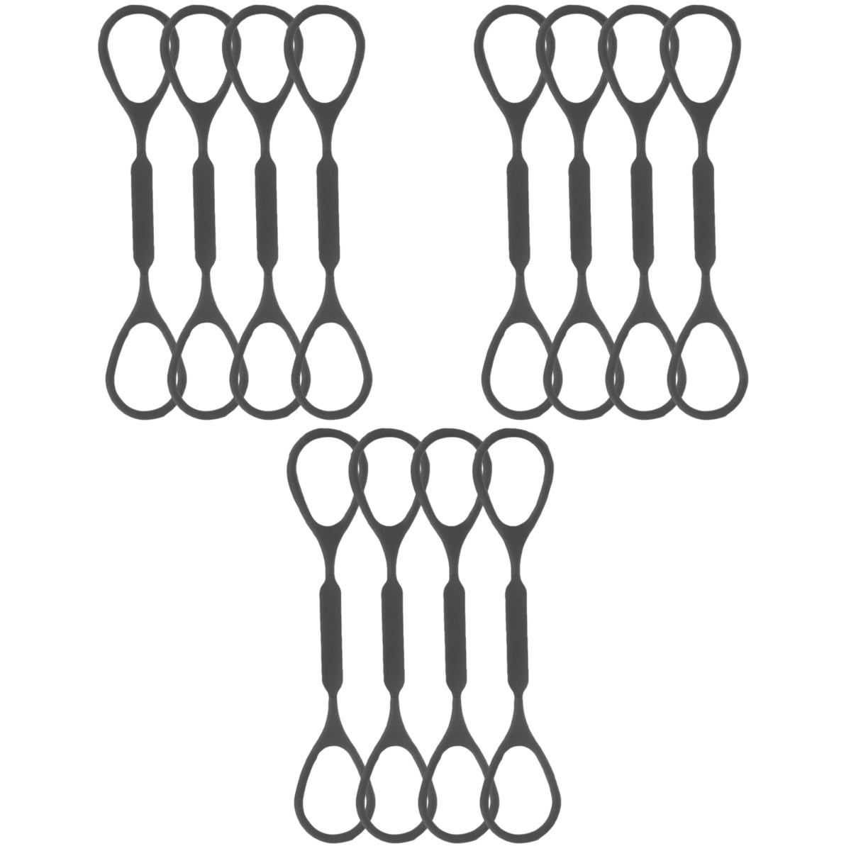 WORGEOUS 12 Pieces Silicone Trumpet Slide Stoppers Replacement Parts ...